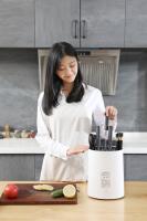 China Universal Magnetic Knife Holder Sterilizer Block Smart Kitchen Storage Disinfection for sale