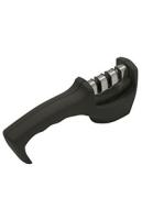 China Portable 3 Stage Household Knife Sharpener , Handheld Tungsten Carbide Sharpener for sale
