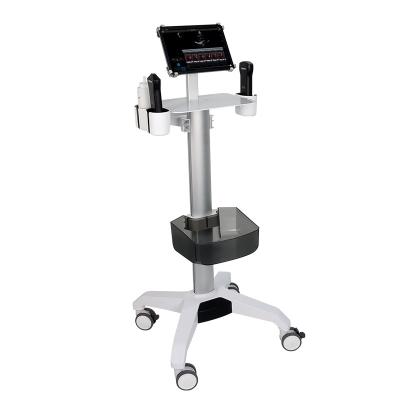 China Yonker High Quality Medical Tablet Trolley Hospital Portable Ultrasound Trolley Cart Medical Trolley Stand for sale
