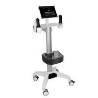China Yonker High Quality Medical Tablet Trolley Hospital Portable Ultrasound Trolley Cart Medical Trolley Stand for sale