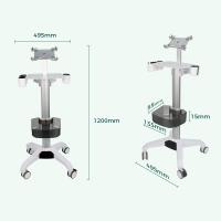 China Yonker High Quality Medical Tablet Trolley Hospital Portable Ultrasound Trolley Cart Medical Trolley Stand for sale