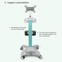 China Yonker Medical Trolley Cart Hospital Tablet Medical Trolley Medical Ultrasound Trolley Cart for sale
