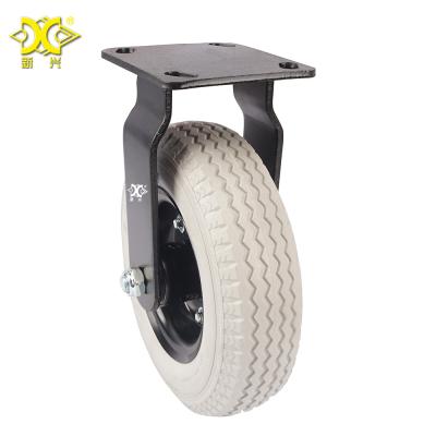China White PIVOT Lounge Chair With Durable High Quality PU Leather Casters for sale