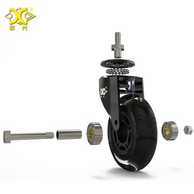 China PIVOT PU On Cast Iron Heavy Duty Hot Sale Style Manufacturer Direct Sale for sale