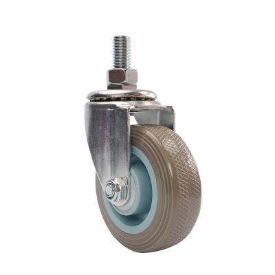 China Wringer Trolley Cart Wheel Swivel Cleaning Caster With Supporting Silent Industrial Casters Heavy Duty Castor Wheel for sale