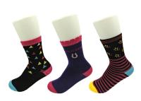 China Anti Foul Knitted Cotton Baby Socks Colorful Patterns 1200 Pairs MOQ OEM Custom for sale