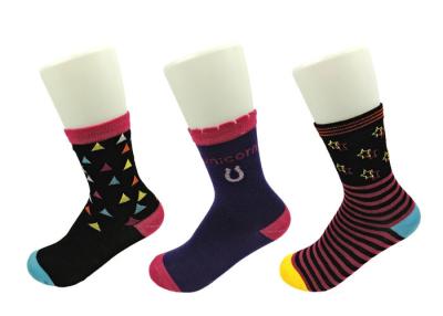 China Anti Foul Knitted Cotton Baby Socks Colorful Patterns 1200 Pairs MOQ OEM Custom for sale