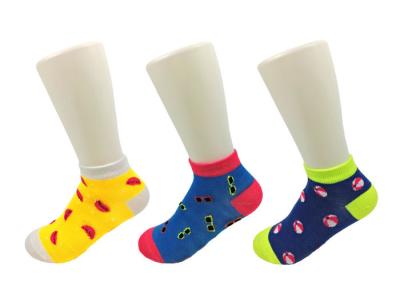China Eco - Friendly Elastane Kids Cotton Socks Breathable Bacterial Resisitant Cute for sale
