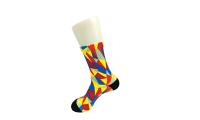 China Custom Photo Print Socks Antibacterial Knitted Sporty Socks Adult Cotton 100-200 Characters for sale
