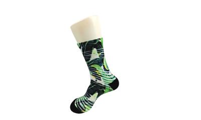 China Custom 3D Printed Funny Holiday Christmas Socks for Men Women 61 Polyester 25 Spandex for sale