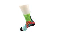 China Custom 3D Printed Funny Holiday Christmas Socks for Men Women 61 Polyester 25 Spandex for sale