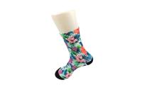 China Environmental Friendly 3D Printed Socks By Breathable Anti Bacterial Material 22 - 29 Mm for sale