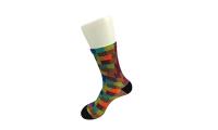 China Good Elasticity Cute Printed Socks , Quick Dry Material Fun Print Socks For Children for sale