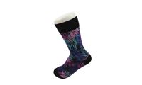 China Elastic Persistent Sweat Absorbent 3D Printed Socks For Adults / Children for sale