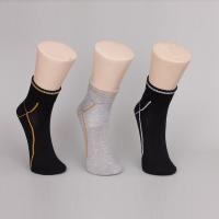 China Custom Organic Cotton Ankle Socks for Men Women 40 Cotton 22 Spandex for sale