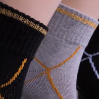 China Custom Organic Cotton Ankle Socks for Men Women 40 Cotton 22 Spandex for sale