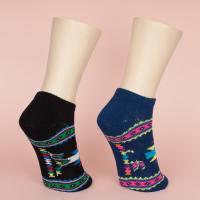 China Custom Moisture Wicking Spandex Sports Ankle Socks for Adults 144 Needle Polyester Cotton Blend for sale