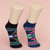 China Custom Moisture Wicking Spandex Sports Ankle Socks for Adults 144 Needle Polyester Cotton Blend for sale