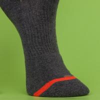 China Custom Color Striped Men's Ankle Socks 40% Cotton 22% Spandex Athletic Socks for sale