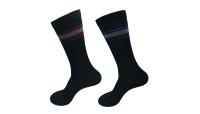 China Black Elastane Anti - Bacterial Diabetic Friendly Socks For Unisex Adults for sale