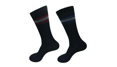China Black Elastane Anti - Bacterial Diabetic Friendly Socks For Unisex Adults for sale