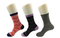 China Elastic Diabetic Friendly Socks 144 Needle Cotton Polyester Spandex Blend Sweat Absorbent for sale