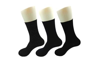 China Odor Resistant Black Diabetic Friendly Socks For Unisex Adults Quick Dry for sale