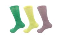 China Antibacterial Extra Wide Diabetic Socks for Women 144 Needle Cotton Blend Custom Size for sale