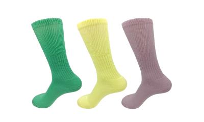 China Antibacterial Extra Wide Diabetic Socks for Women 144 Needle Cotton Blend Custom Size for sale