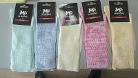 China Antibacterial Extra Wide Diabetic Socks for Women 144 Needle Cotton Blend Custom Size for sale