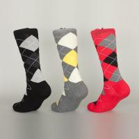 China Sweat Absorbent Cotton Dress Socks 75% Cotton 23% Spandel Snagging Resistance Breathable for sale
