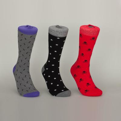 China Elastane Snagging Resistance Cotton Dress Socks 75% Cotton 23% Spandex 2% Elastane for sale