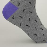 China Elastane Snagging Resistance Cotton Dress Socks 75% Cotton 23% Spandex 2% Elastane for sale
