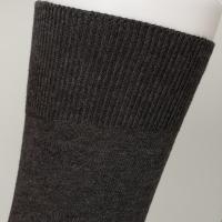 China Orange Bamboo Fiber Cotton Dress Socks 168 Needle Anti Bacterial Elastane Men for sale