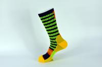 China Nylon Youth Basketball Socks Anti Slip Boys Socks 75 Cotton 3 Spandex Custom Logo for sale