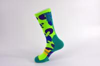 China Custom Anti-Bacterial Breathable Athletic Basketball Socks 64% Nylon 20% Spandex for sale