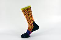 China Custom Elastane Athletic Basketball Socks 75% Cotton 3% Spandex Breathable Anti Foul for sale