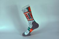 China Custom Breathable Anti Slip Basketball Socks for Children and Adults 64 Nylon 20 Spandex for sale