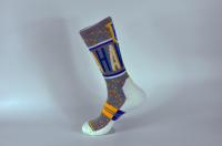 China Custom Breathable Anti Slip Basketball Socks for Children and Adults 64 Nylon 20 Spandex for sale