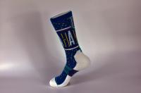 China Custom Breathable Anti Slip Basketball Socks for Children and Adults 64 Nylon 20 Spandex for sale