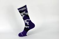 China Cool Max Polyester Athletic Basketball Socks Breathable Anti-Bacterial Women 64% Nylon 20% Spandex for sale