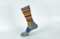 China Custom Anti-Bacterial Anti-Slip Basketball Socks 64 Nylon 20 Elastane Quick Dry for sale