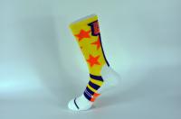 China Custom Quick Dry Basketball Socks 64% Nylon 20% Spandex Sweat Absorbent Sport Socks for Boys for sale