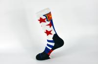China Custom Quick Dry Basketball Socks 64% Nylon 20% Spandex Sweat Absorbent Sport Socks for Boys for sale