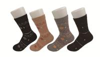 China Custom Quick Dry Thermal Wool Socks for Children 78% Wool 21% Spandex Snagging Resistance for sale