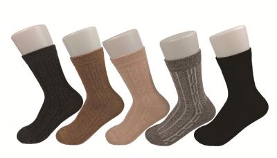 China Organic Cotton Anti Foul Warm Socks for Men 78% Wool 21% Spandex Custom Size for sale
