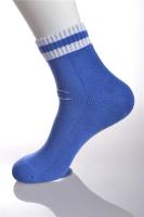 China Quick Dry Breathbale Wool Running Socks , Green / Blue Trail Running Socks for sale