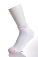 China Elastane Sporty Thick Running Socks , Sweat Absorbent Cool Running Socks for sale