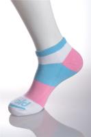 China Custom Coolmax Polyester Nylon Running Socks Moisture Wicking Antibacterial Men Size for sale