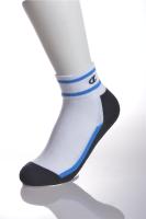 China Custom Coolmax Polyester Nylon Running Socks Moisture Wicking Antibacterial Men Size for sale
